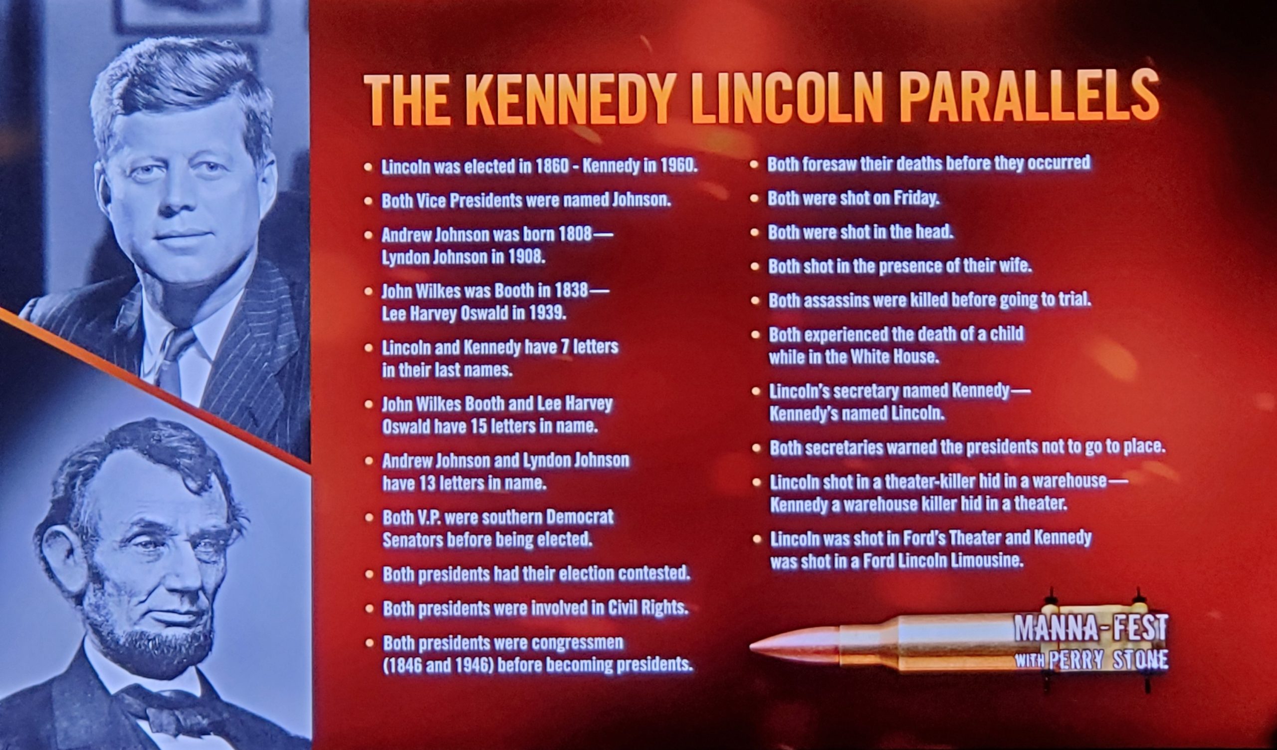 the kennedy Lincoln parallels by Perry Stone – ︎~RevEssie.Com~ ︎